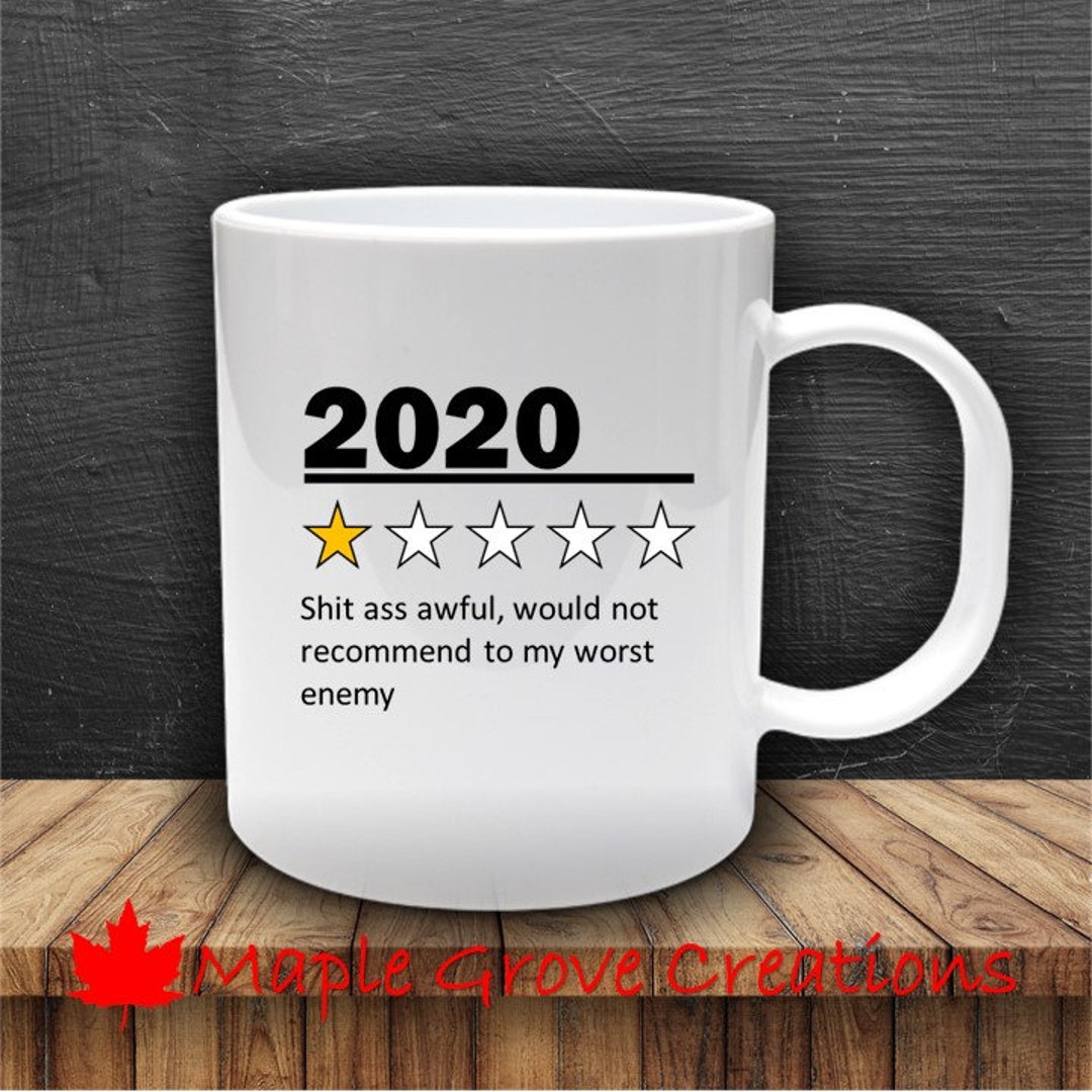 2020 One Star Review Coffee Mug 11 Oz Coffee Mug Available in Ceramic ...