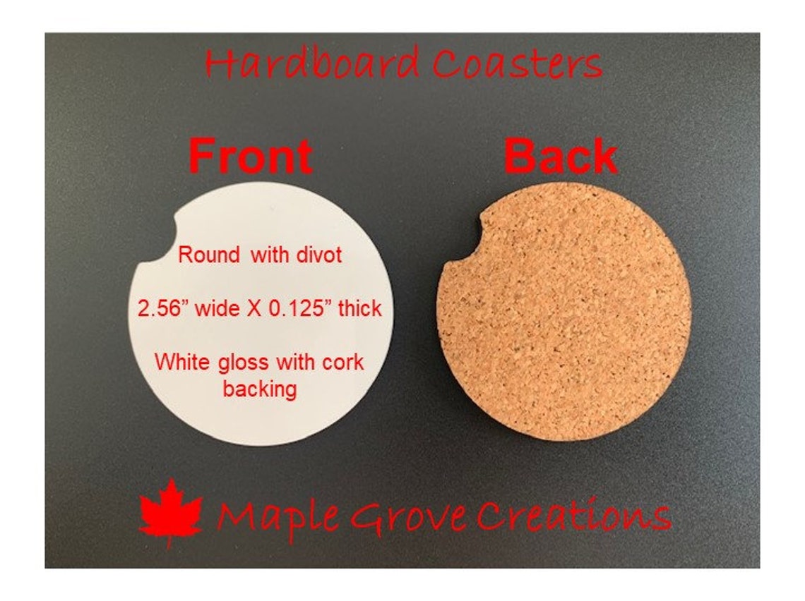 Set of 2 Golf Ball Car Coasters 2.56 Coasters Custom - Etsy