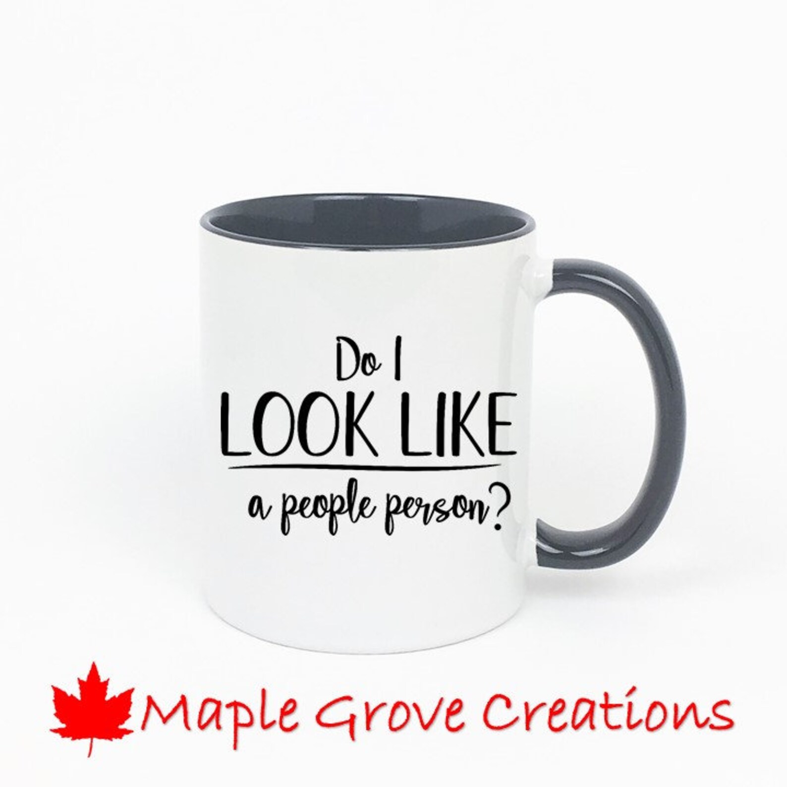 Do I Look Like A People Person Coffee Mug 11 Oz Coffee Mug - Etsy