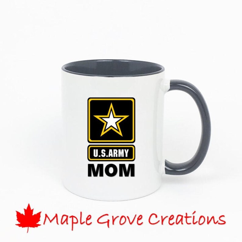 Army Mom Mug 11 Oz Coffee Mug Available In Ceramic Or Etsy