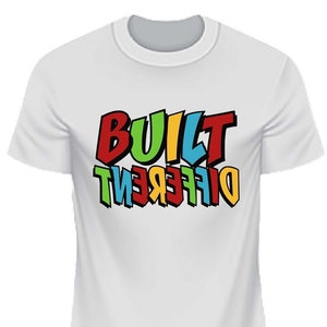 Built Different| SVG | PNG | Digital Files - Etsy