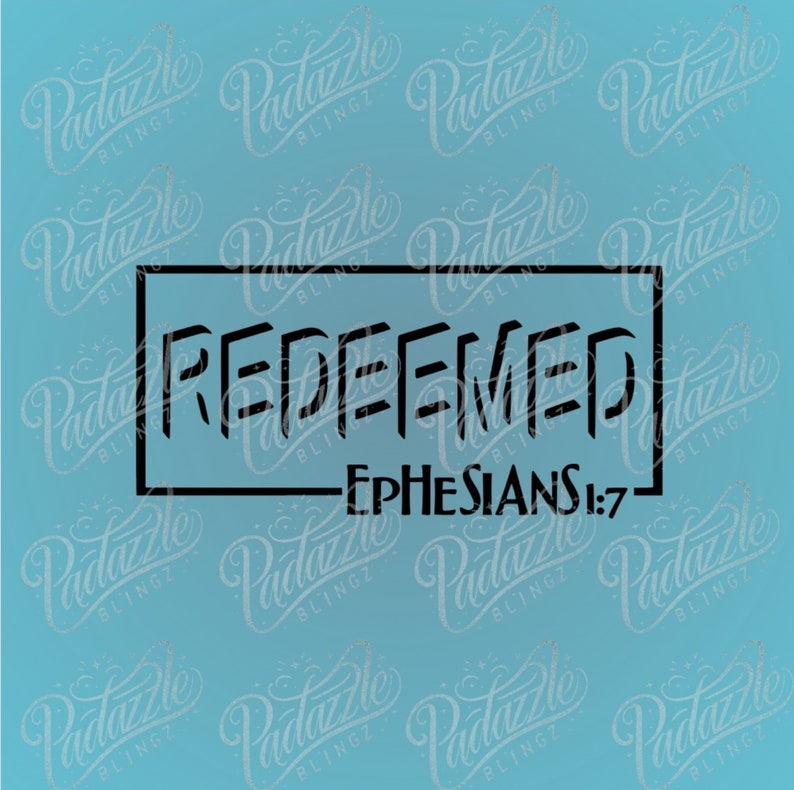 Redeemed SVG PNG Digital File - Etsy