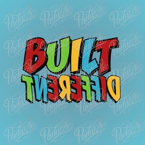 Built Different| SVG | PNG | Digital Files - Etsy