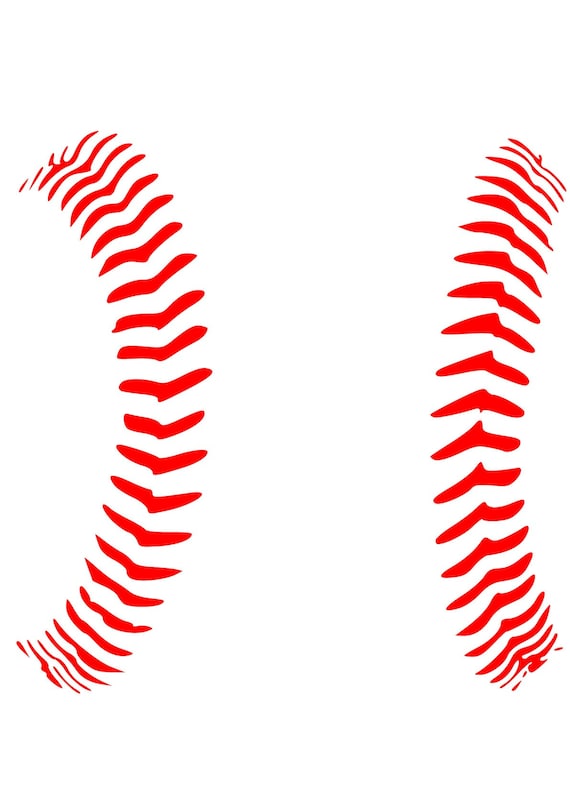 Baseball Seams Vector