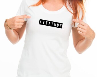 Attitude T Shirt | Etsy