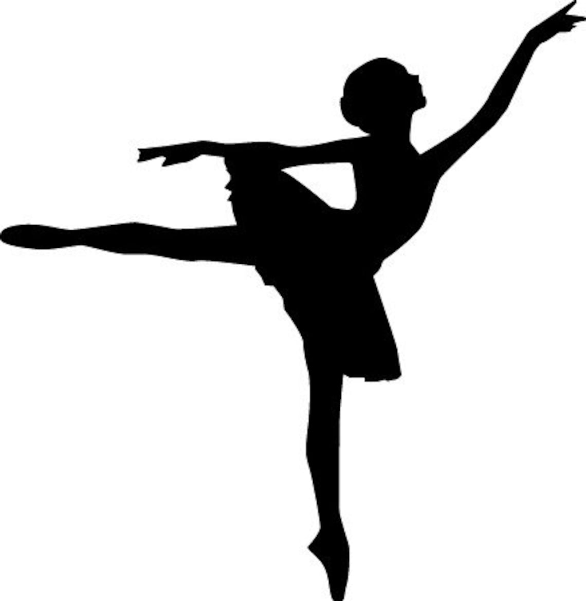 Ballet Dancer Dancing SVG Vector Cutting File / Clip Art Available for ...