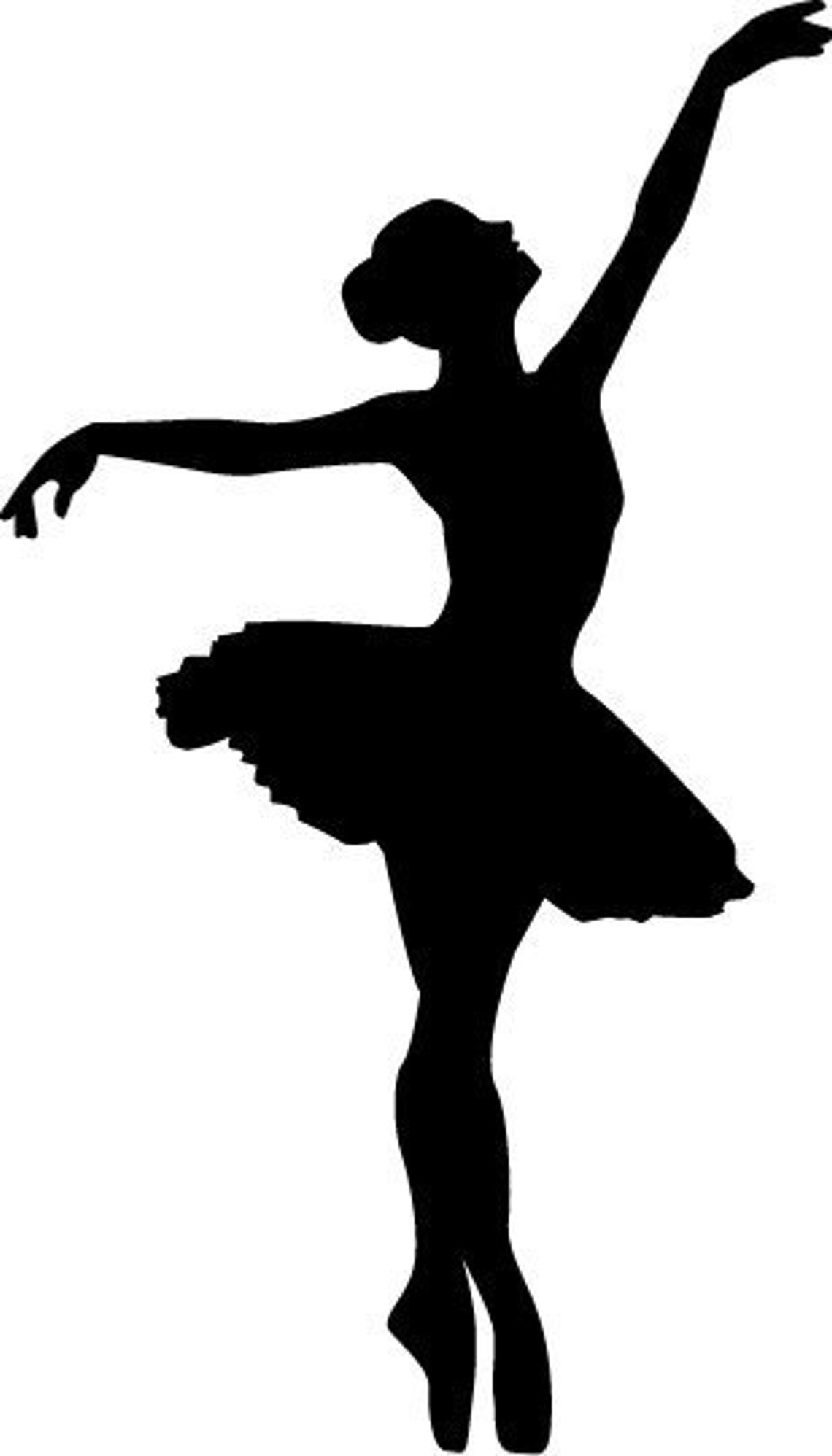 Ballet Dancer Dancing SVG Vector Cutting File / Clip Art Available for ...