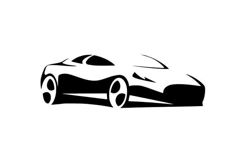 Sports Car Outline No.3 SVG Vector Cutting File / Clip Art Available ...