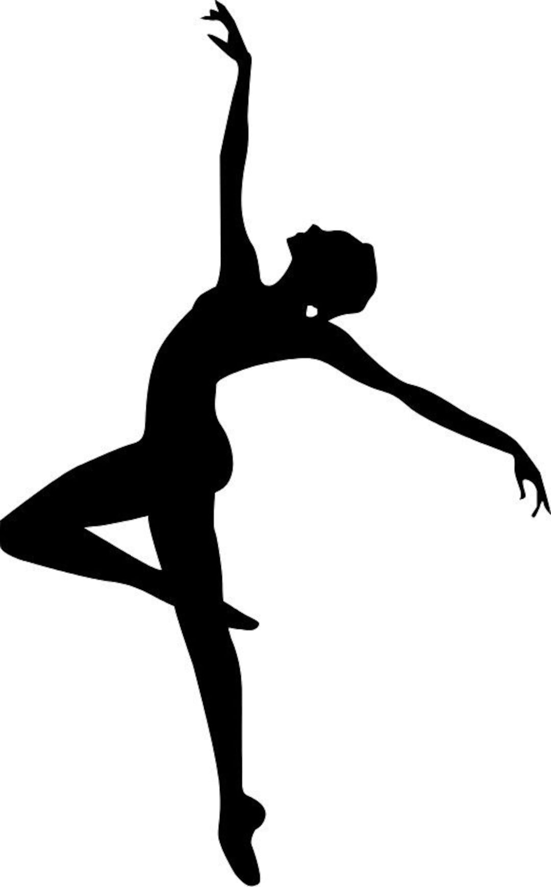 Ballet Dancer Dancing SVG Vector Cutting File / Clip Art Available for ...
