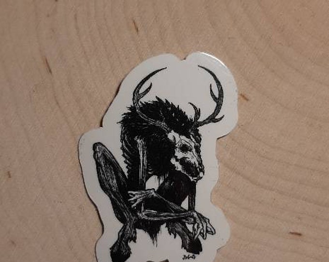 Bags of Mini Wendigo Stickers see Description for Details Dm for How ...