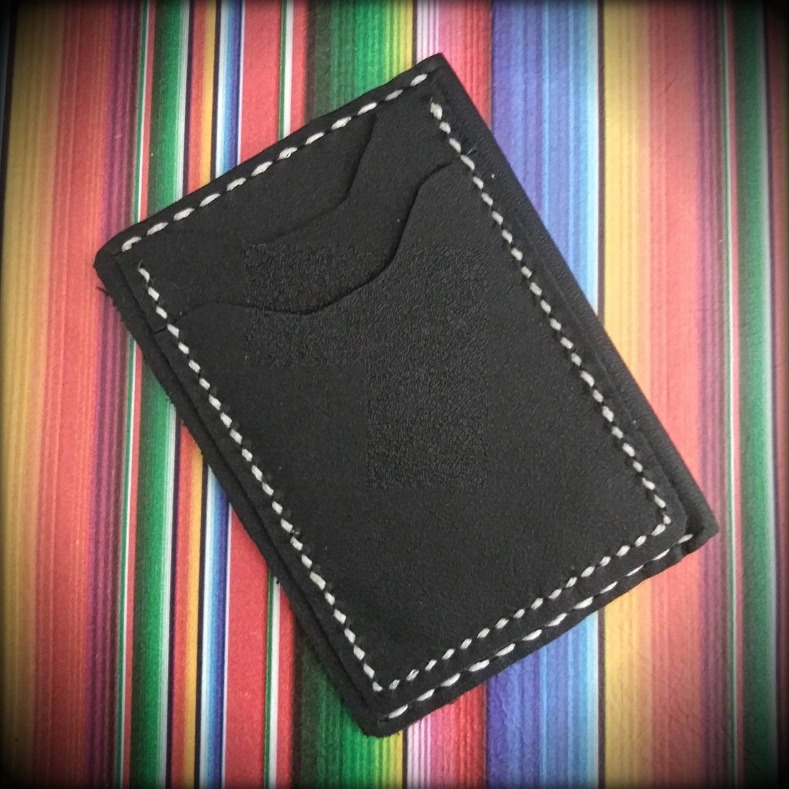 Leather Minimalist Wallet Card Wallet Small Wallet Thin Wallet - Etsy