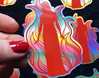 Carrie White Sticker - Etsy