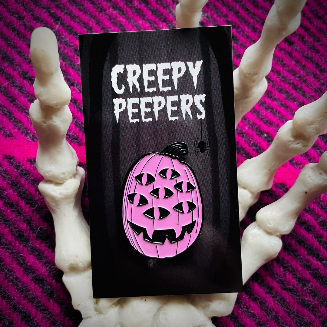 VALOWEEN CREEPY PEEPERS - Pastel Pink - Halloween Jack O' Lantern ...