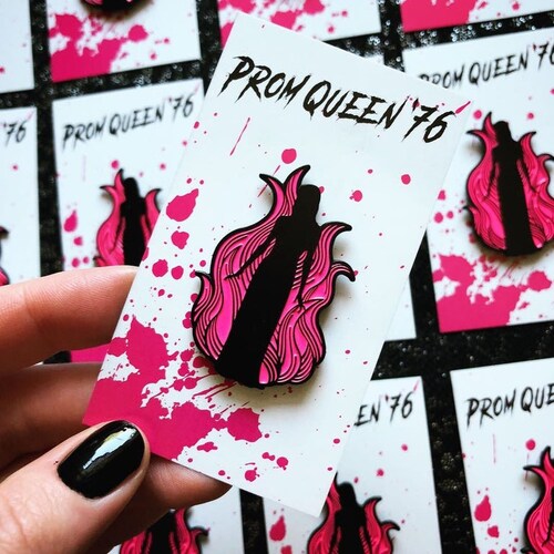 Carrie White Horror Enamel Pin Carrie Stephen King - Etsy