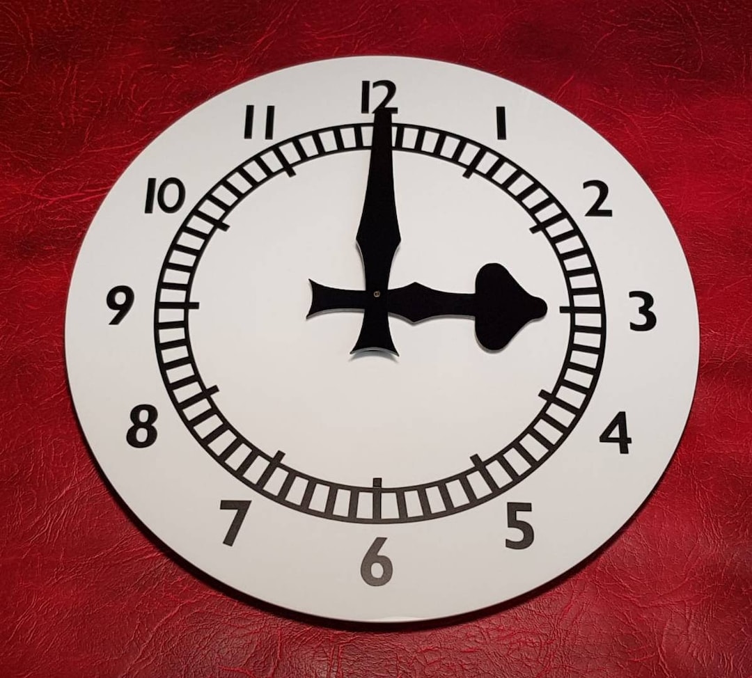 Arsenal FC Clock End Replica Wall Clock. 12 Inch. (not Cheap MDF) - Etsy