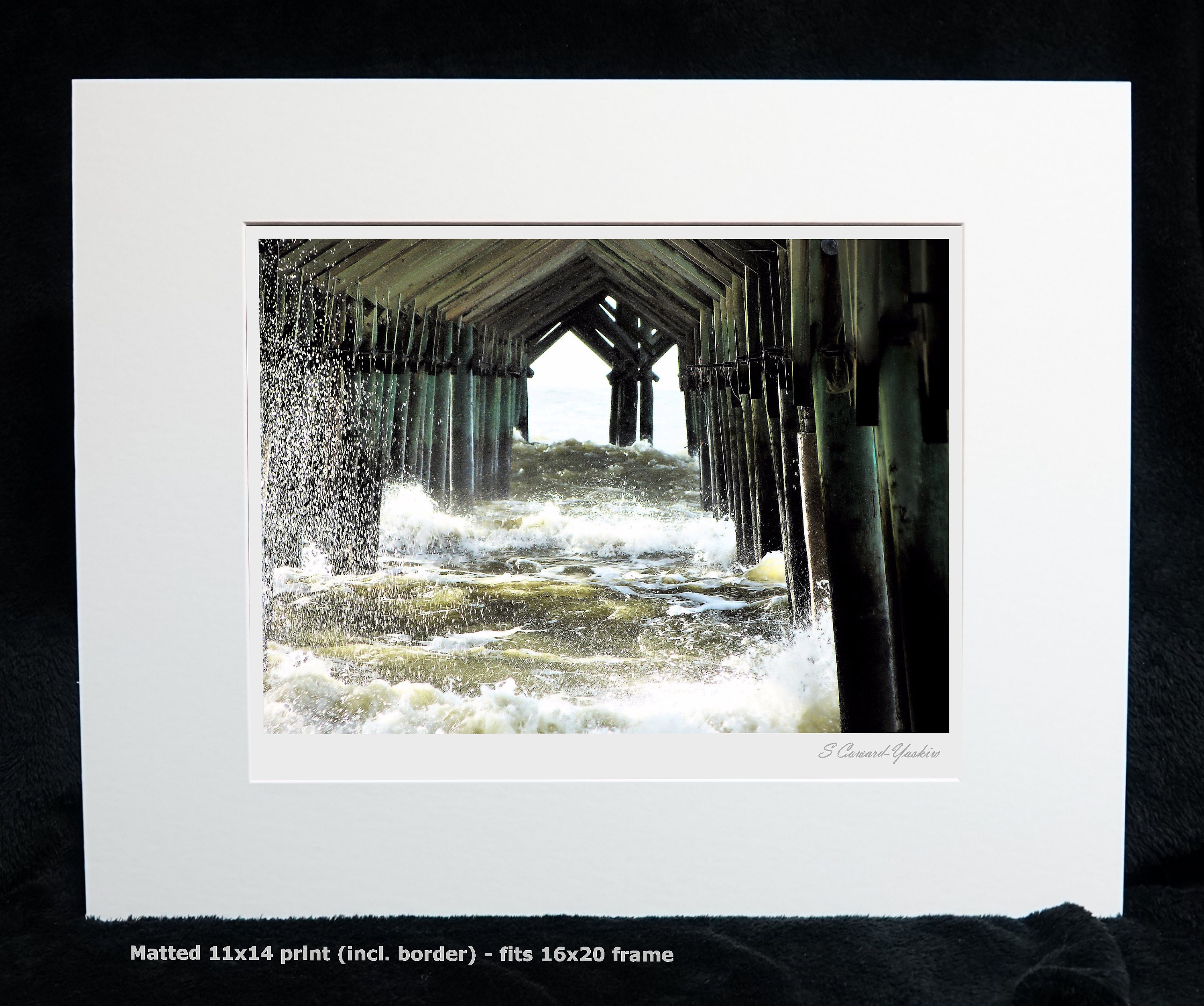 Under the Pier-Card/Prints Colour Folly Beach SC South - Etsy.de