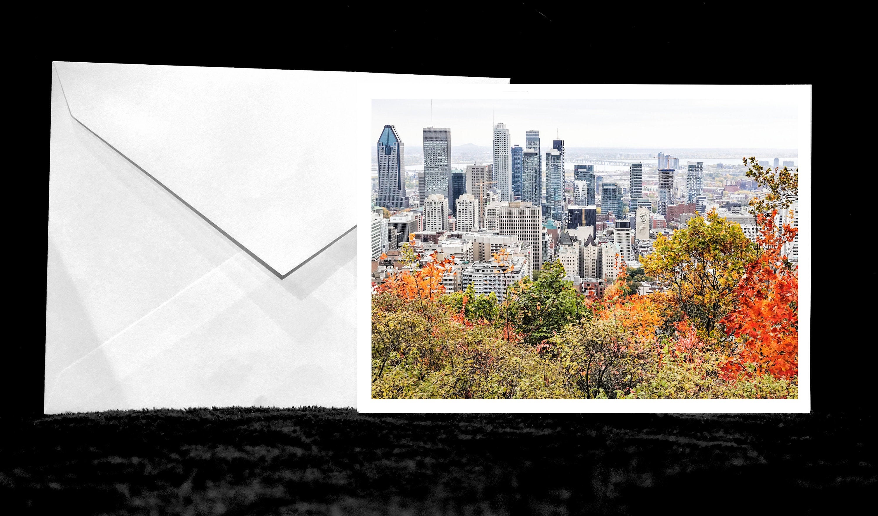 Montreal Autumn-prints/card Fall Quebec Mont Royal - Etsy UK