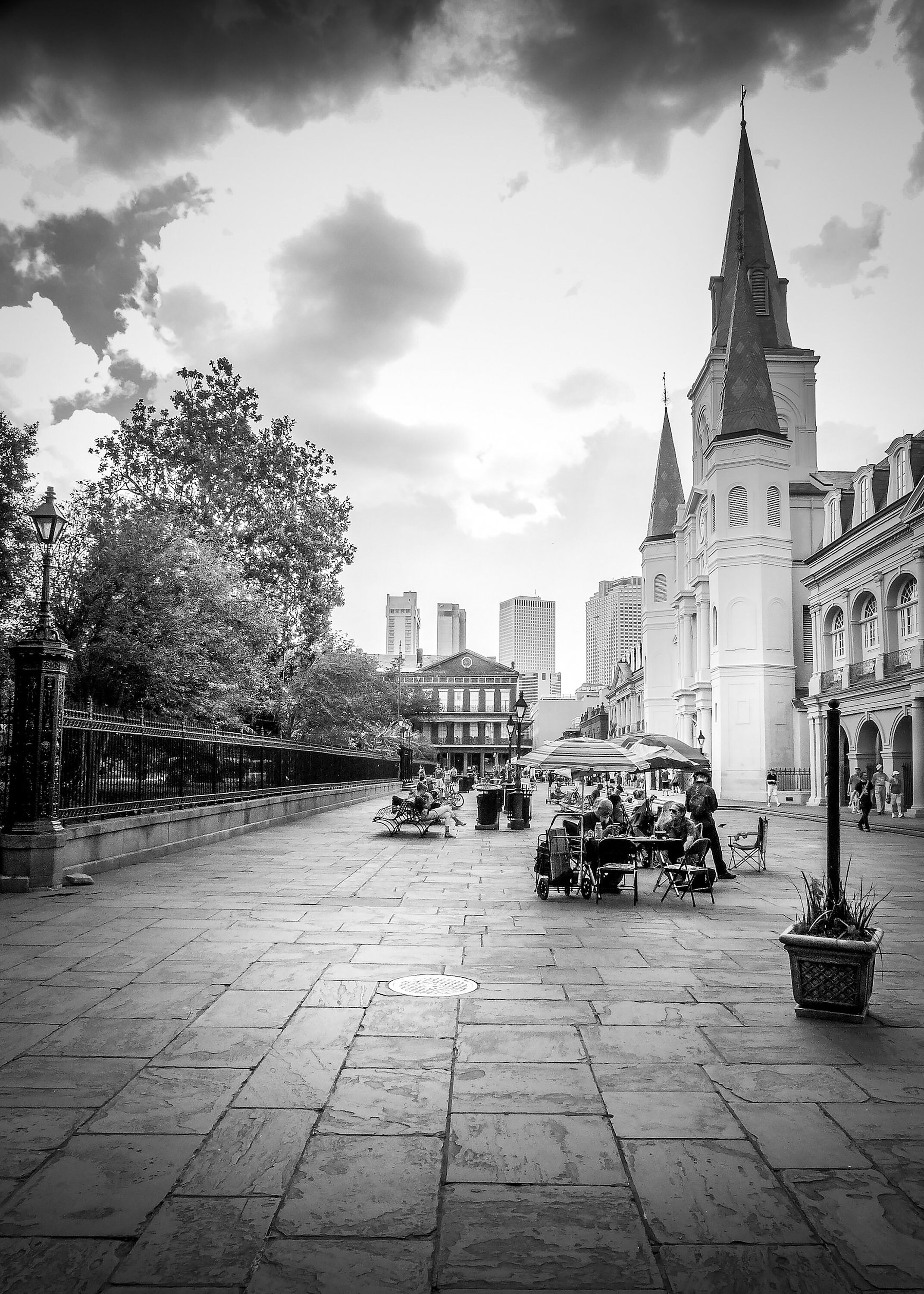NOLA Square-prints/card Jackson Square Saint Louis - Etsy UK