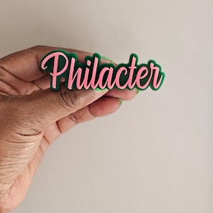 Chapter Officer Pins (greek Names) - Etsy