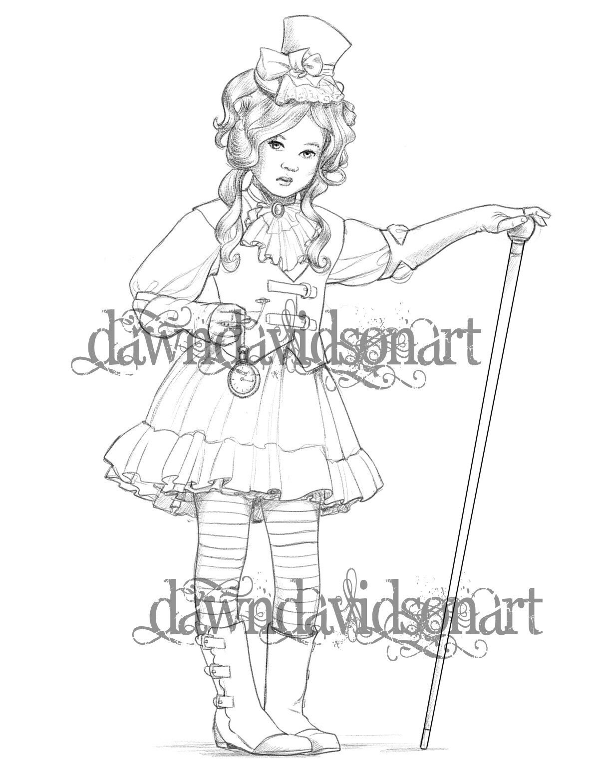 Ruby The Red Fairy Coloring Pages