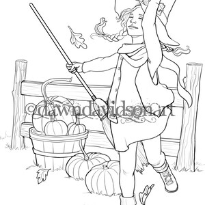 Magic and Mischief, Little Witches Halloween Multipack, Coloring Pages ...