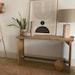 Reclaimed Console Table | Wooden Side Table | Made From Scaffold Boards ...
