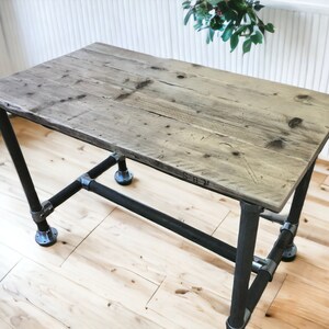Ashwood Desk Rustic Desk Office Desk, Custom Made From Reclaimed ...