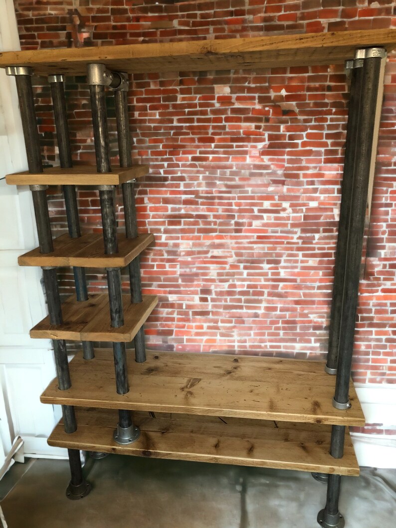 Industrial Open Wardrobe With Drawers | Reclaimed Scaffolding| THE ...
