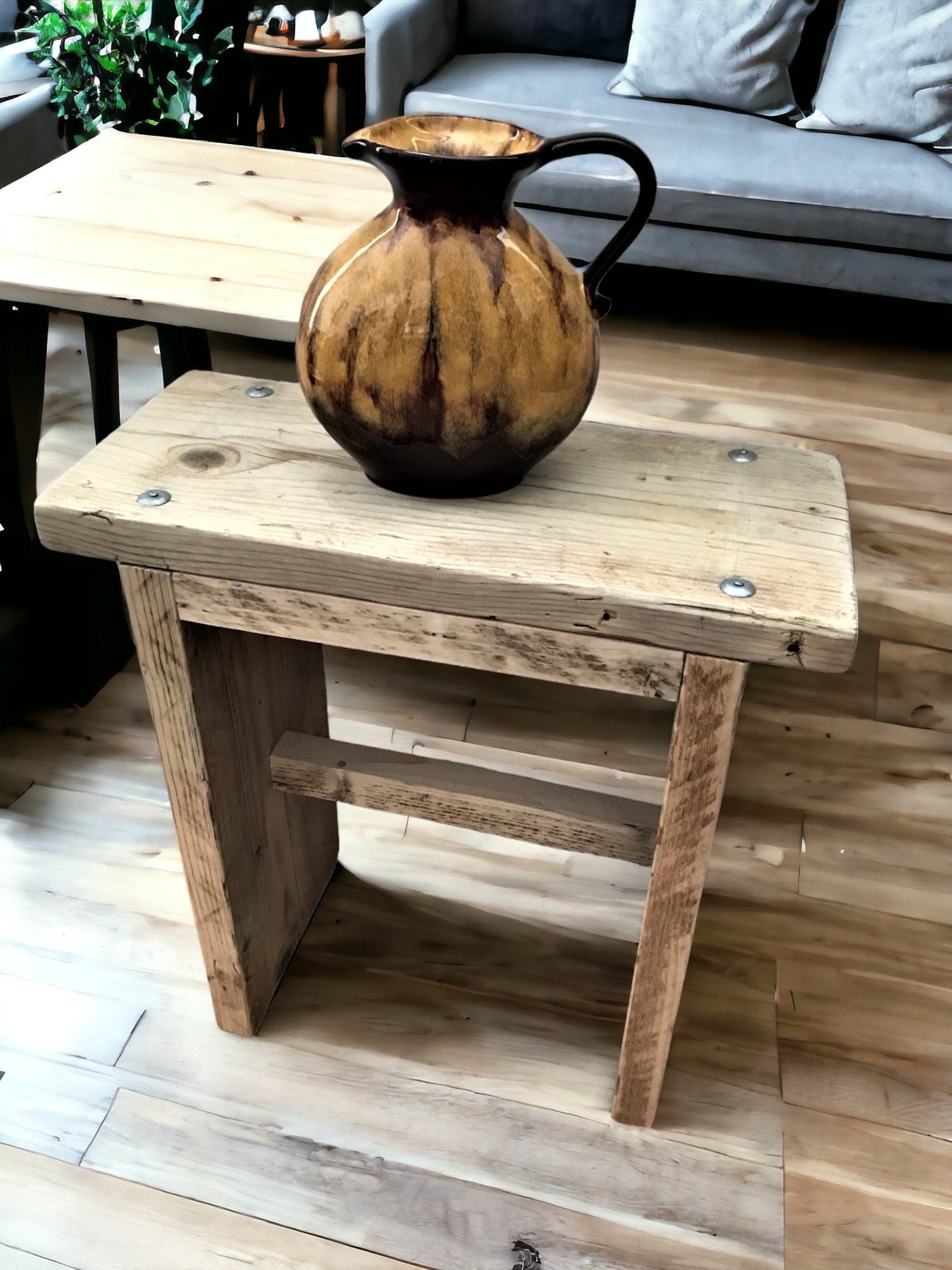 Side Table - Stool - Storage Unit - Storage Box - Using Reclaimed ...