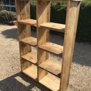 Tall Storage Unit - Storage Unit / Bookshelf / Vinyl Record Storage ...