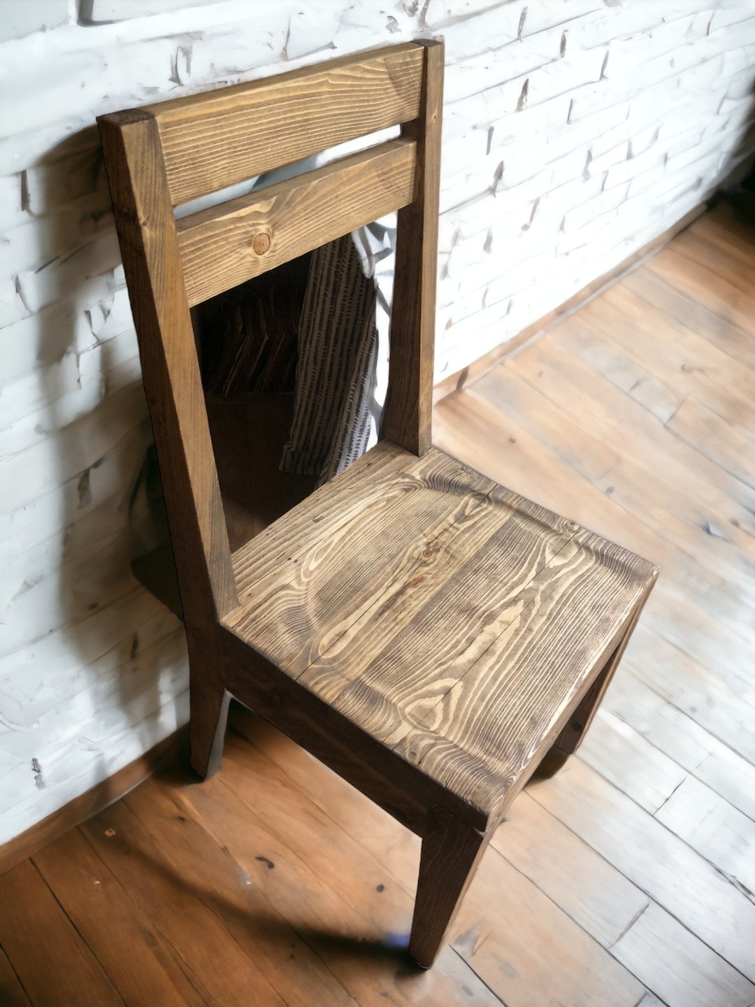 Reclaimed Dining Chair Set | Rustic Seating | Scaffold Board Wood | THE ...