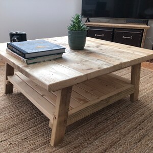 Scandi Style Coffee Table Reclaimed Wood - Etsy