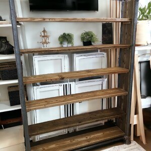 Wide Shelving Unit, Shop Unit, Office Storage Unit - Reclaimed Real ...