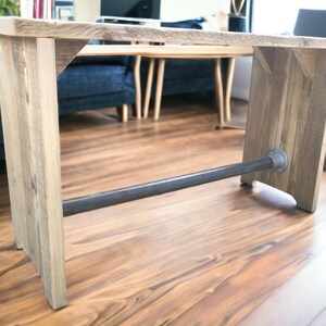Reclaimed Console Table | Wooden Side Table | Made From Scaffold Boards ...