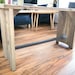 Reclaimed Console Table | Wooden Side Table | Made From Scaffold Boards ...
