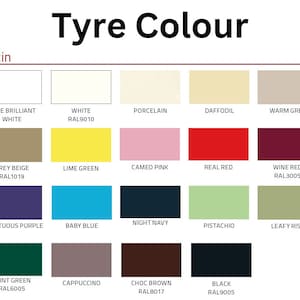 Colourful Tyre Seats | Tyre Tables | Reclaimed Garden Furniture | THE ...