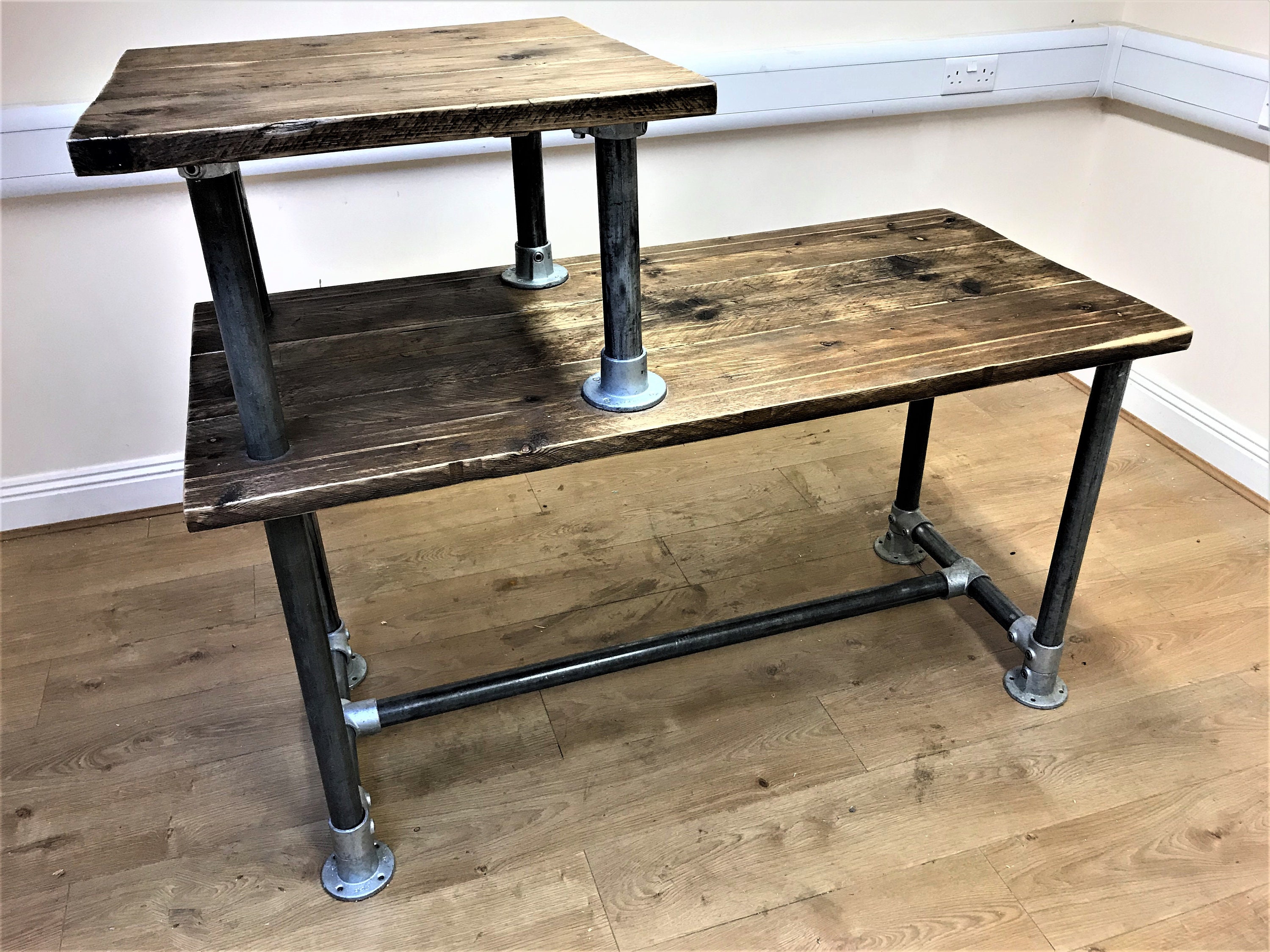 Standing & Seated Desk Bar Desk Office Desk Custom Made | Etsy UK