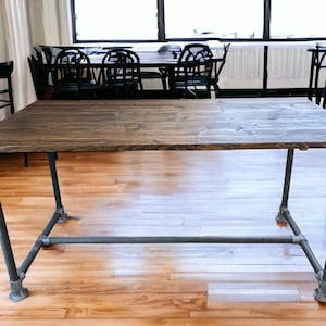The Ashwood Desk - Office Desk, Custom Made From Reclaimed Scaffold ...