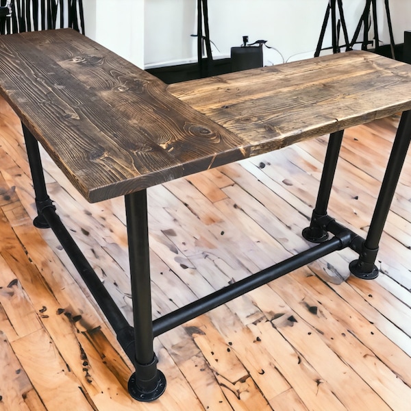Rustic Desk - Etsy