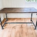 Ashwood Desk Rustic Desk Office Desk, Custom Made From Reclaimed ...