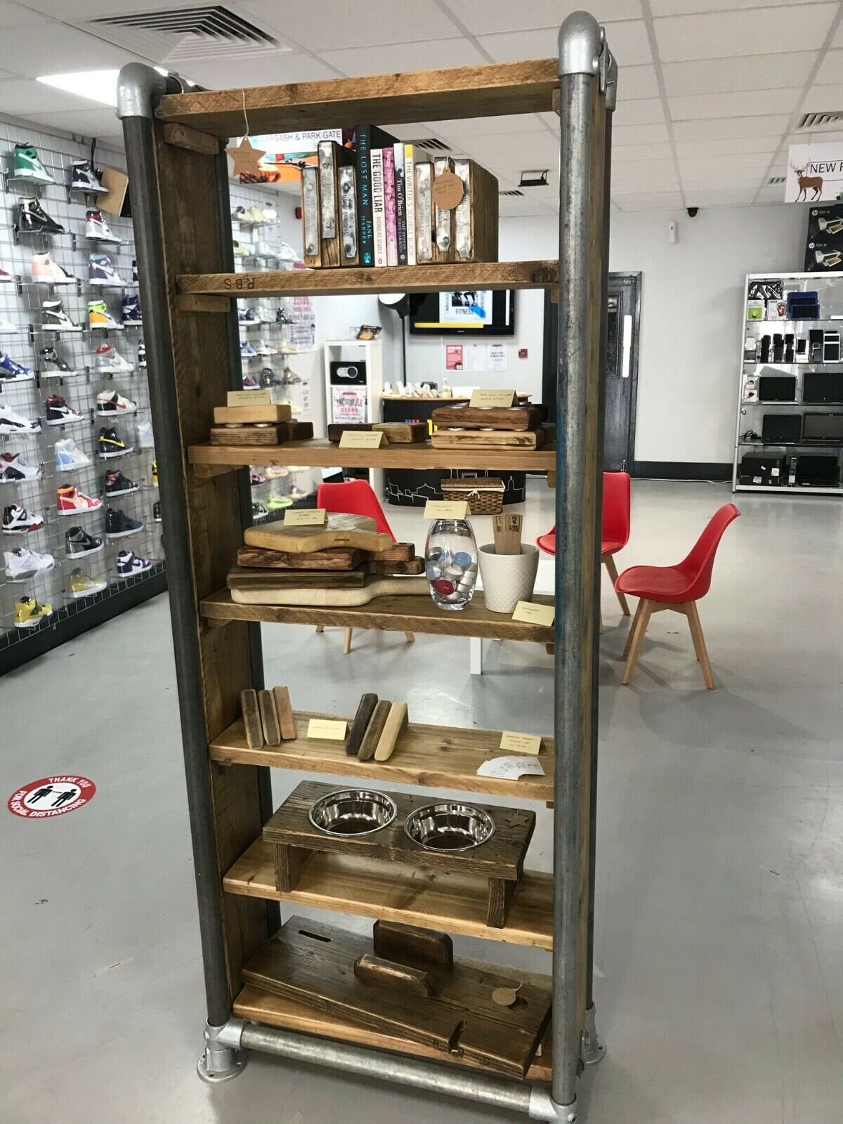 Shelving Unit, Shop Unit, Office Storage Unit - Reclaimed Wooden ...