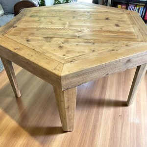 Hexagonal Gaming Table | D&D Pathfinder | Hexagon Table | Reclaimed ...