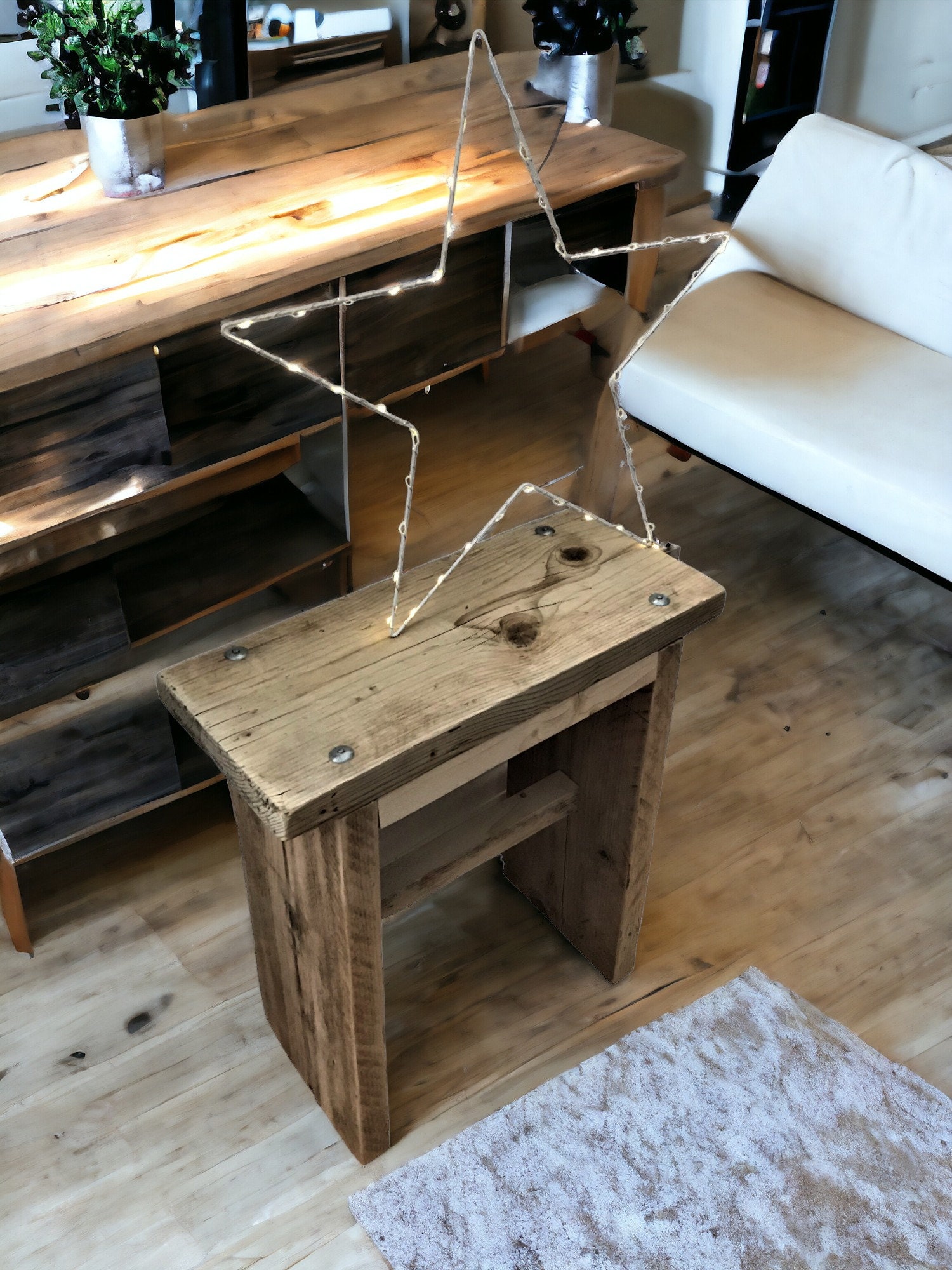 Side Table - Stool - Storage Unit - Storage Box - Using Reclaimed ...