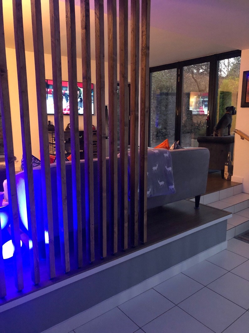 Wooden Wall Partition Room Divider Kit Diy Floor to - Etsy