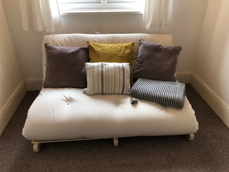 Wooden Futon Frame | Rustic Sofa Bed | Reclaimed Wood | THE NOTTINGHAM ...