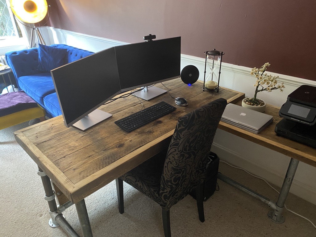 Corner Desk Office Desk Custom Made Reclaimed Scaffold Boards - Etsy