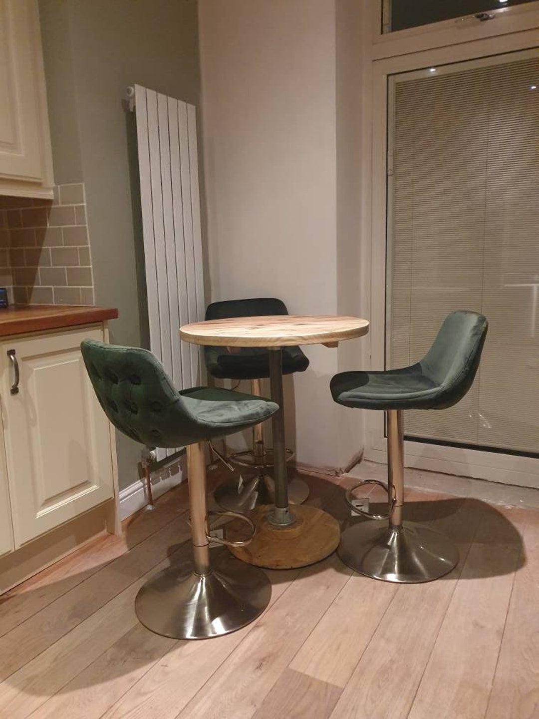 Rustic Poseur Table Reclaimed Bar Table Sustainably - Etsy