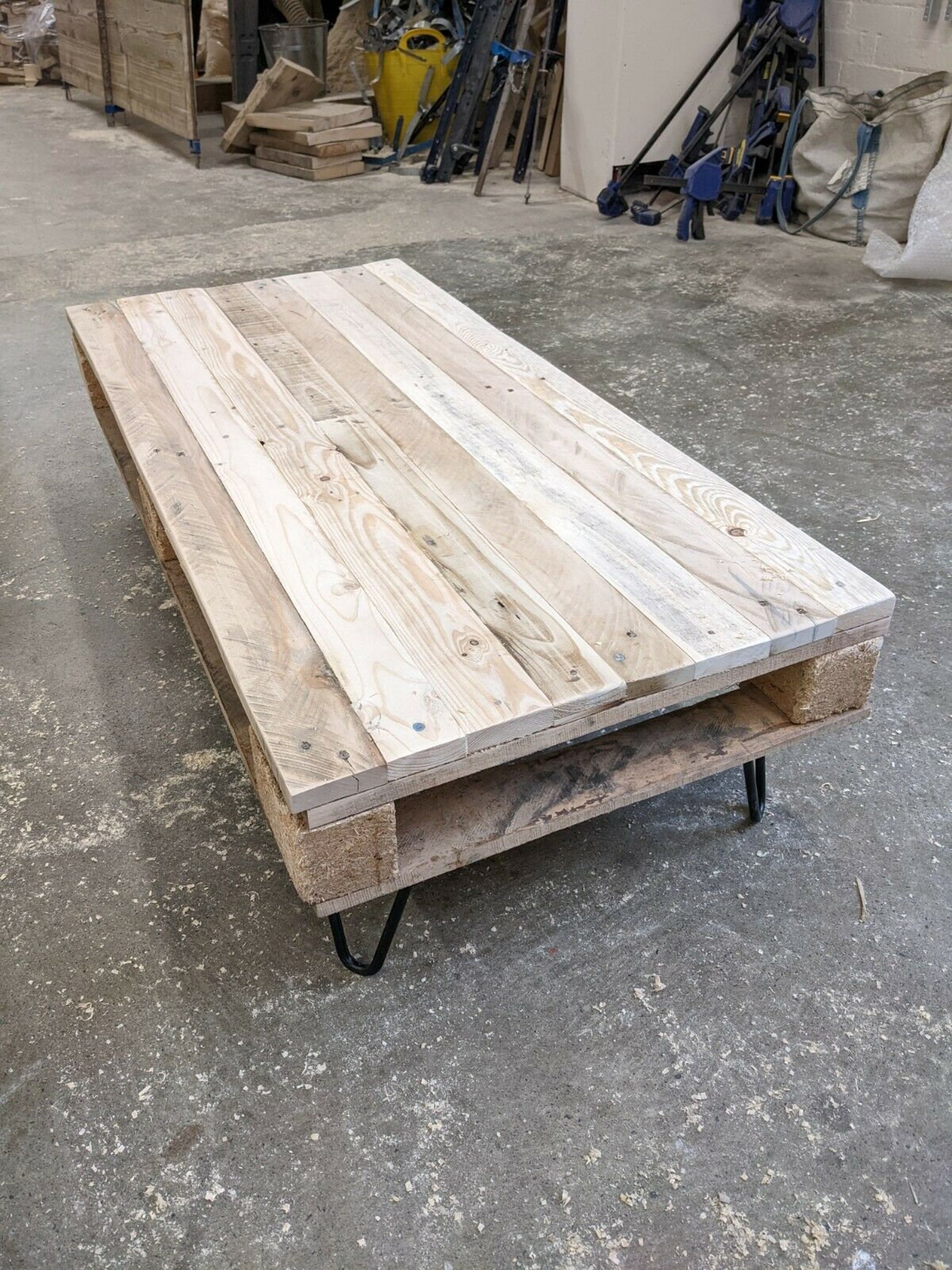 Reclaimed Pallet Coffee Table Rustic Coffee Table | Etsy