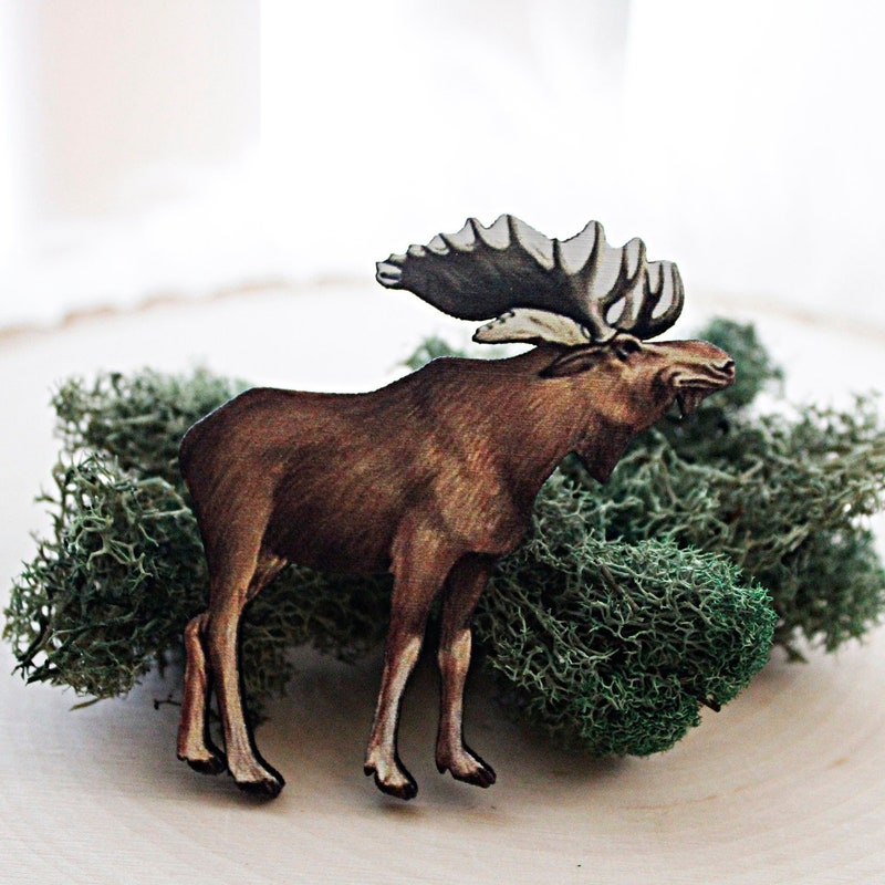 Woodland Brooch - Etsy