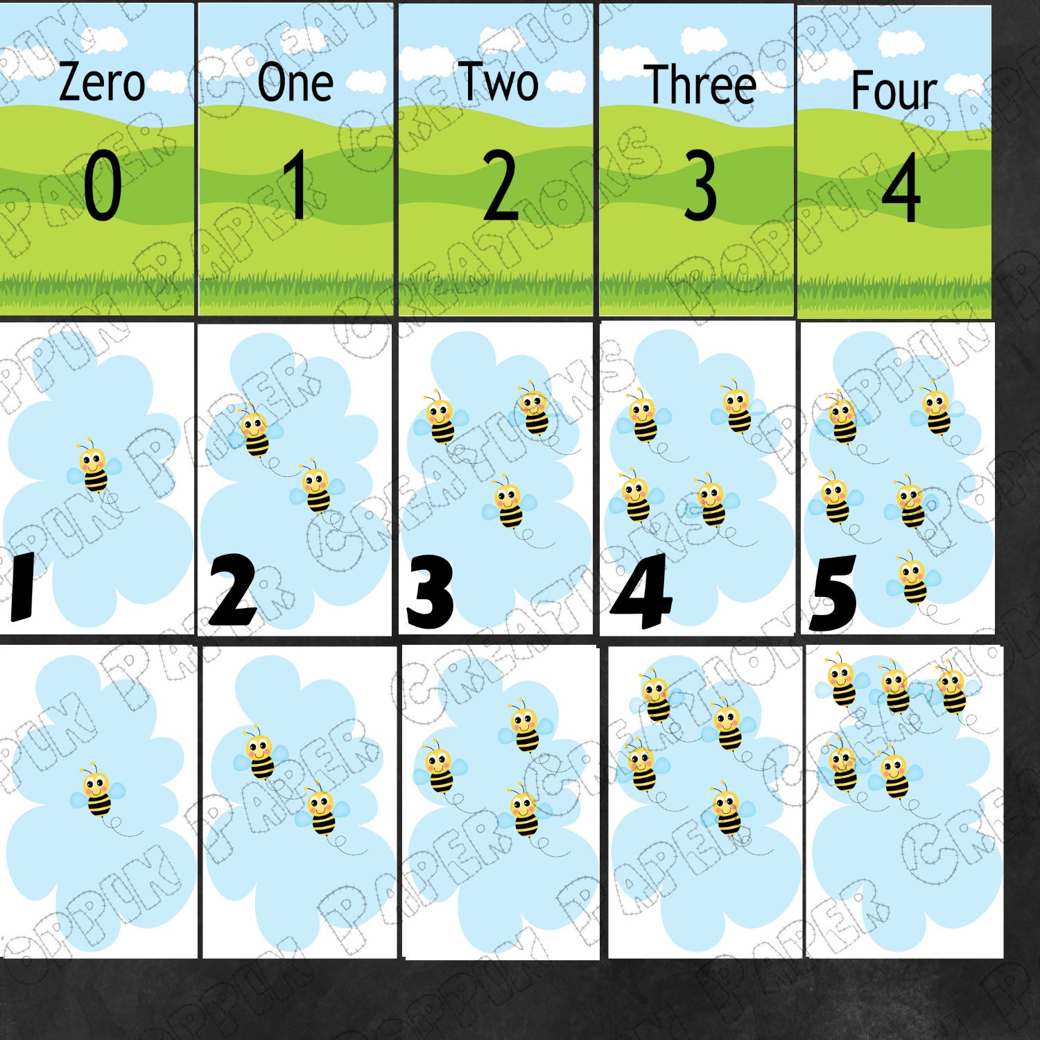 Homeschool Pre-k Kindergarten Printable Flash Cards Easy Print 5 X 8 - Etsy